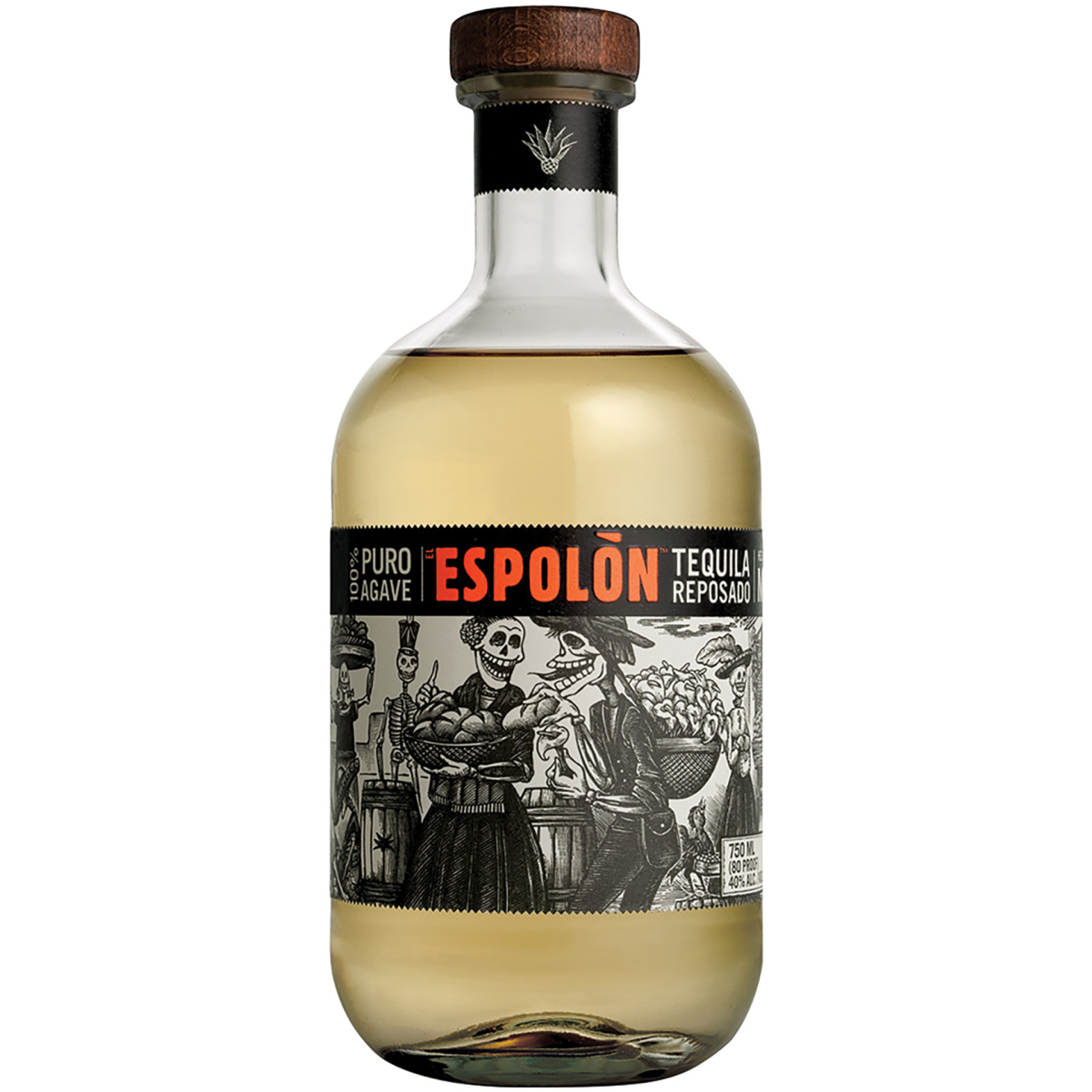 Tequila El Espolón Reposado 70Cl - GRFTEQ000084 - Black Pepper & Basil